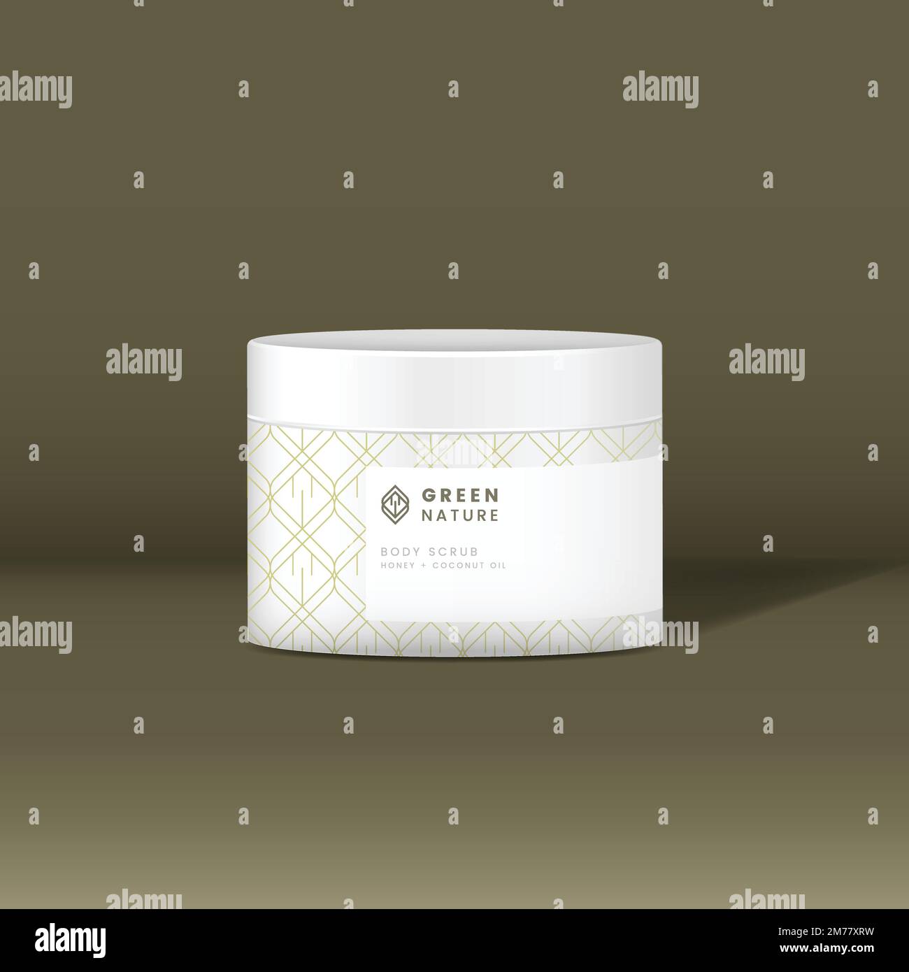 Coconut cream skin Stock Vector Images - Alamy