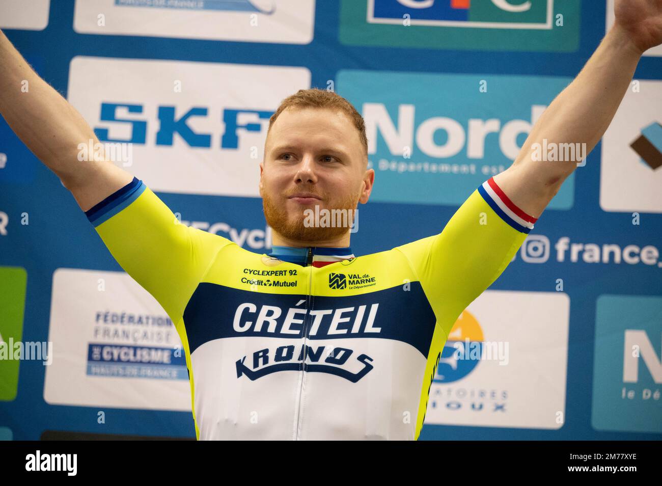 Sebastien VIGIER, Men's Sprint during the Track Cycling French ...
