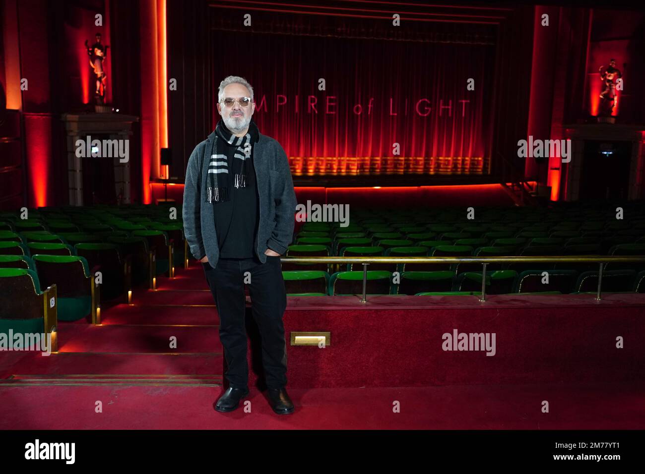 Sam Mendes attending the gala screening of the Empire of Light at ...