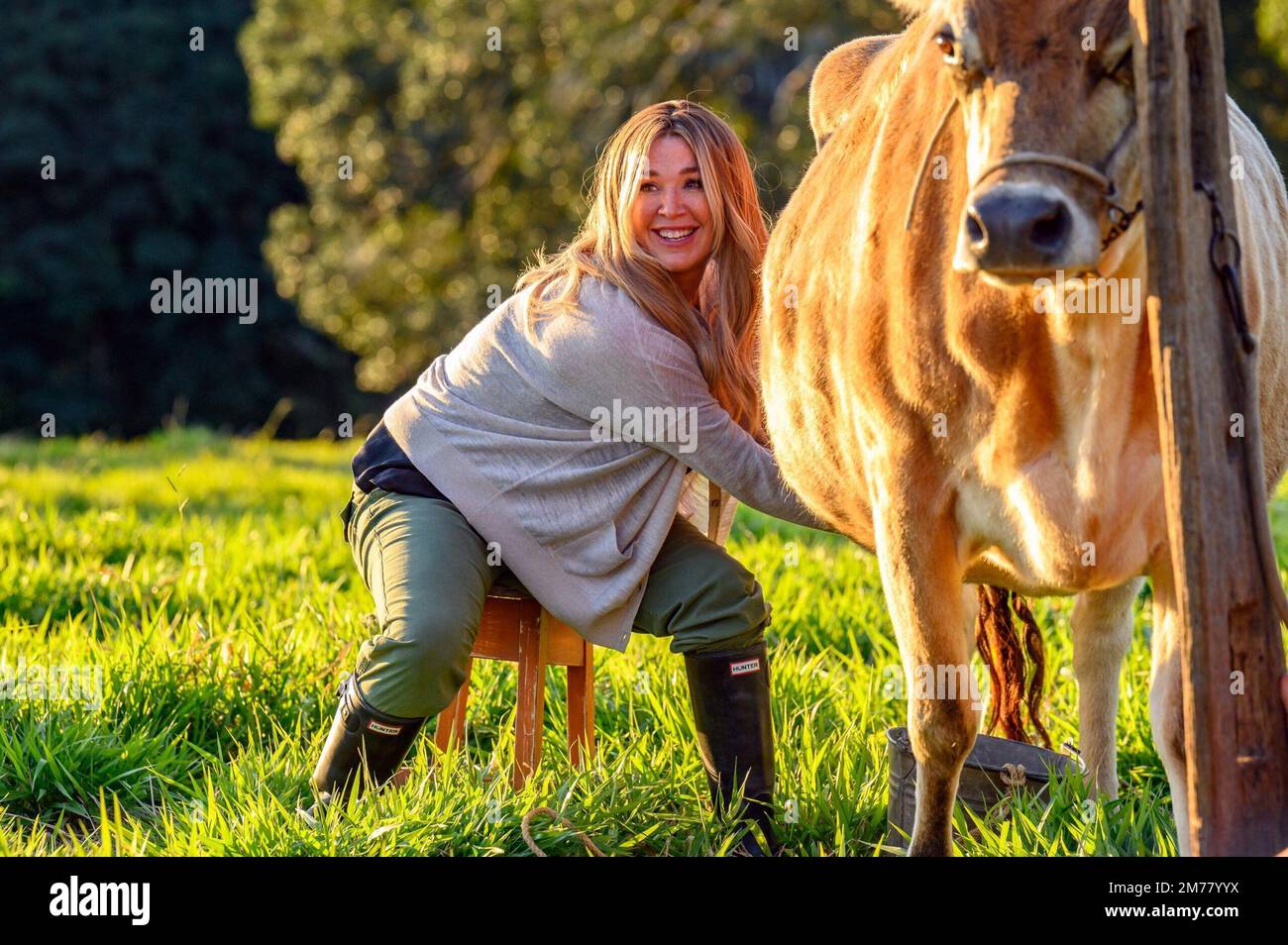 POPPY MONTGOMERY in CHRISTMAS ON THE FARM (2021), directed by ...