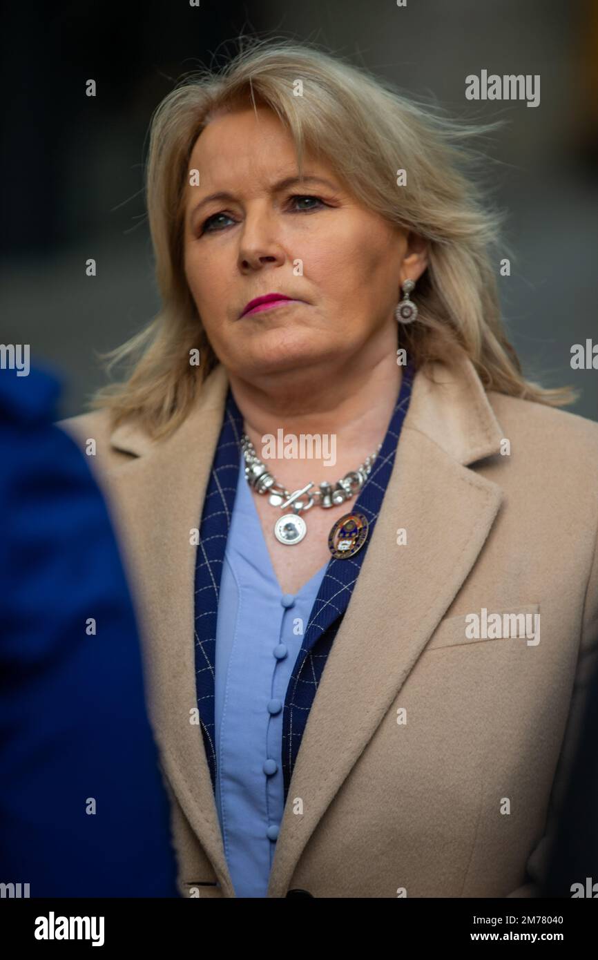 London, England, UK. 8th Jan, 2023. General Secretary of Royal College ...