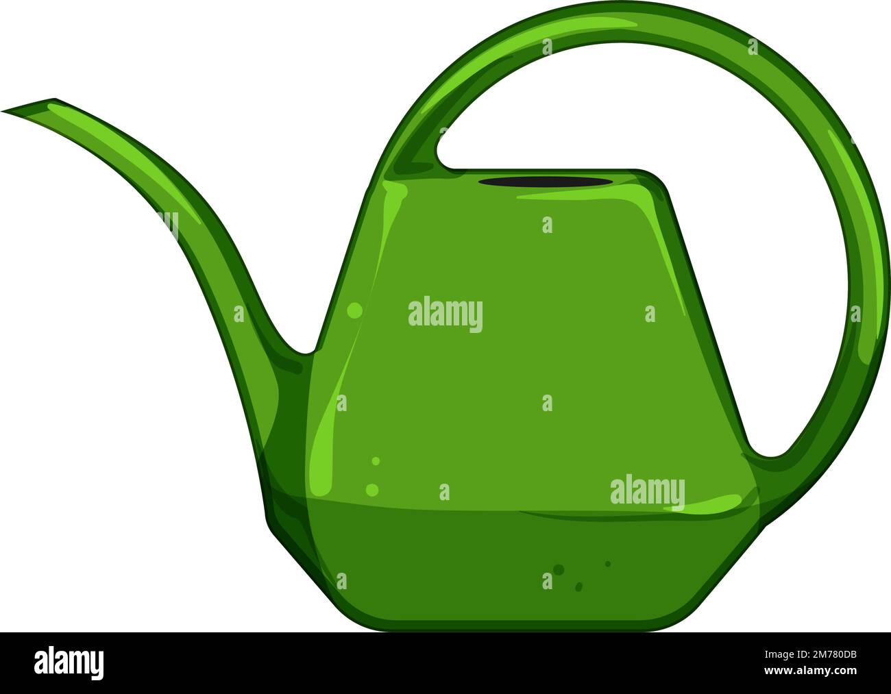 plant watering can cartoon vector illustration Stock Vector Image & Art ...