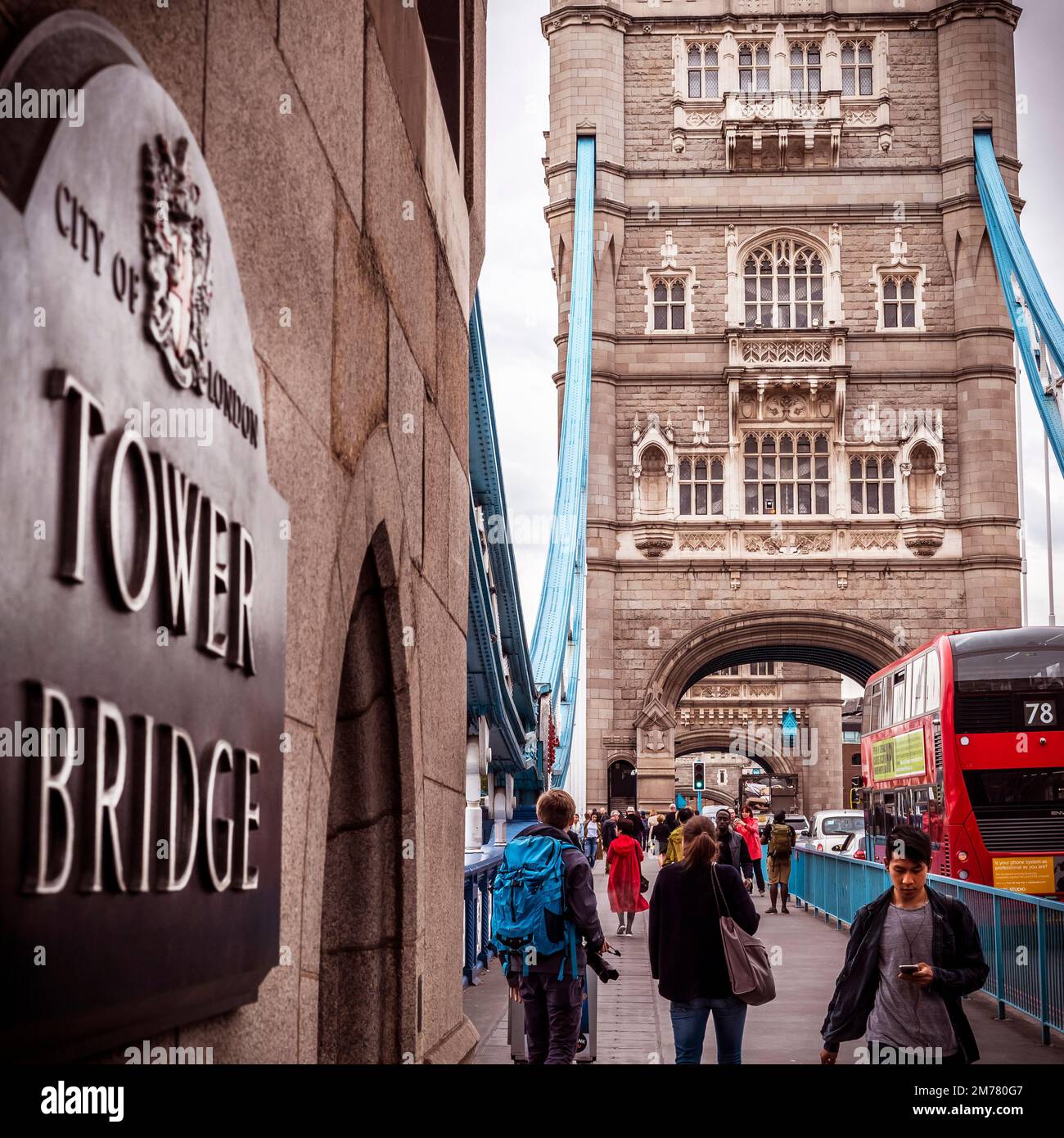 The Tower Bridge in London, UK Stock Photo - Alamy