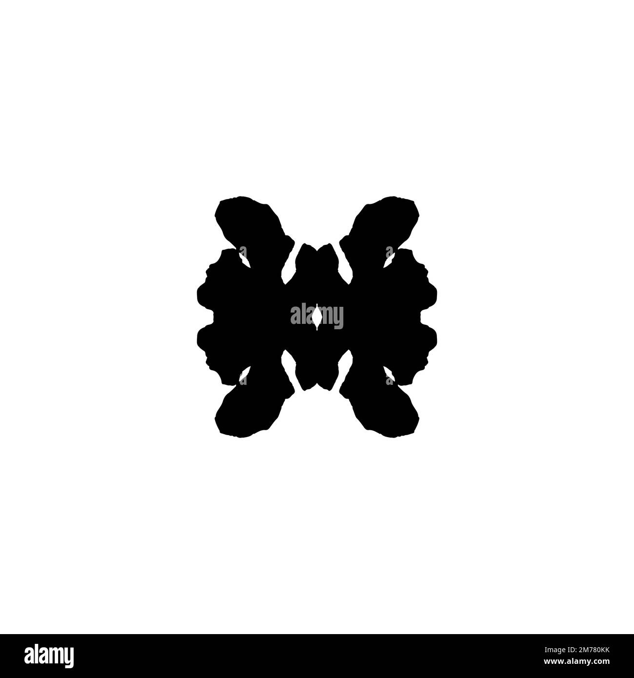 Rorschach test icon. Simple style Rorschach test background symbol ...