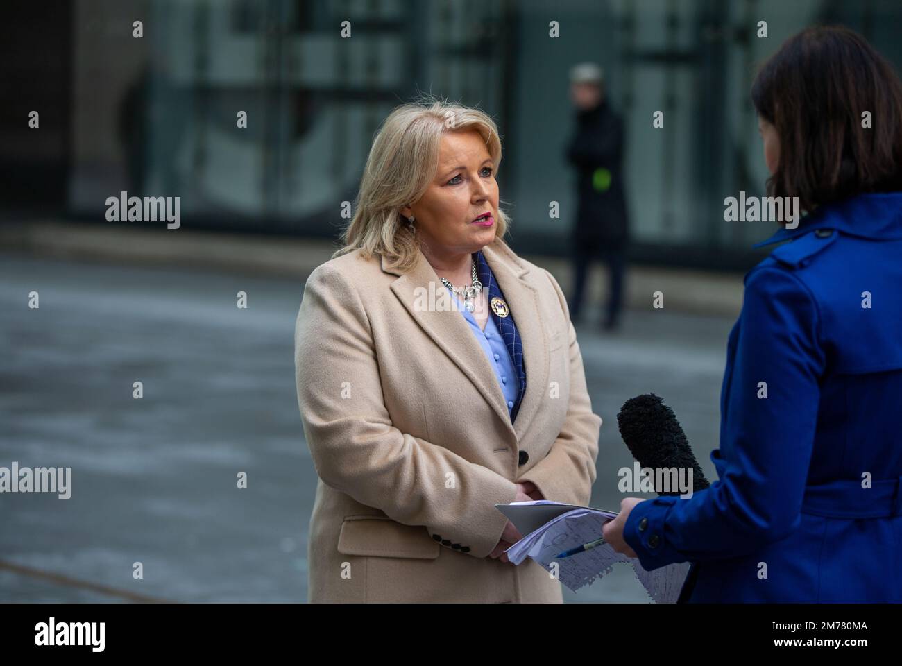 London, England, UK. 8th Jan, 2023. General Secretary of Royal College ...