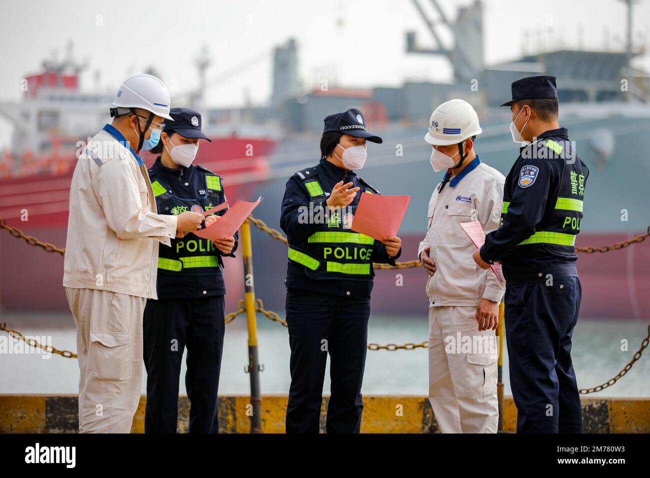 Four police hi-res stock photography and images - Alamy