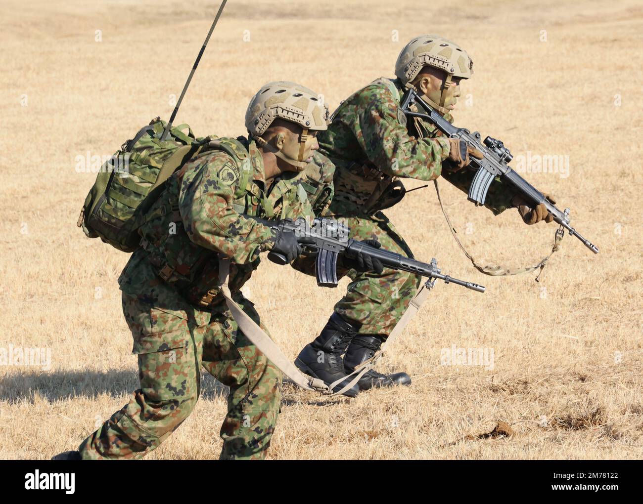 Narashino, Japan. 8th Jan, 2023. Japanese Ground Self Defense Forces ...