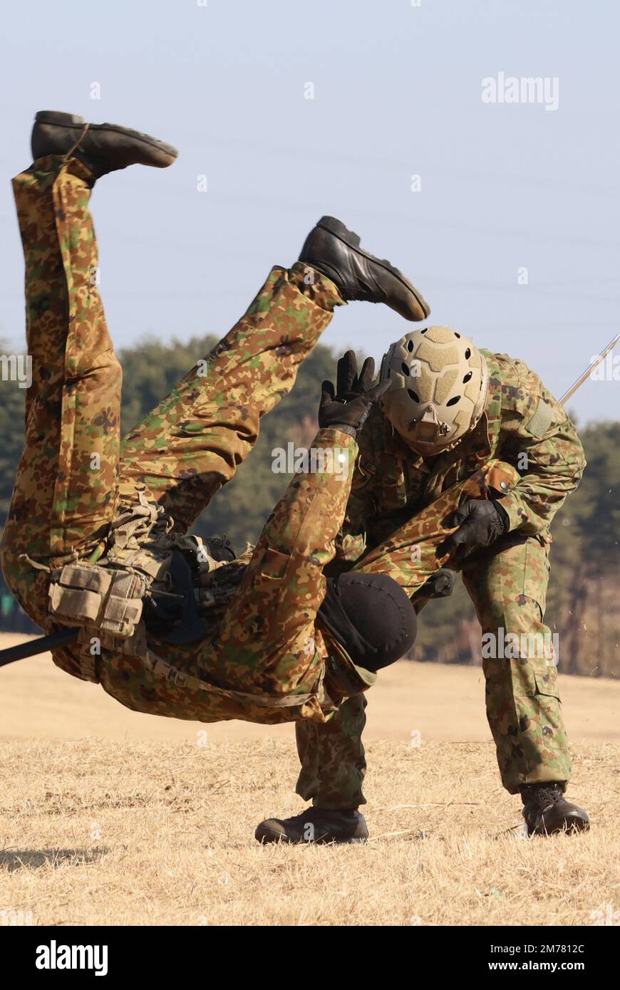 Narashino, Japan. 8th Jan, 2023. Japanese Ground Self Defense Forces ...