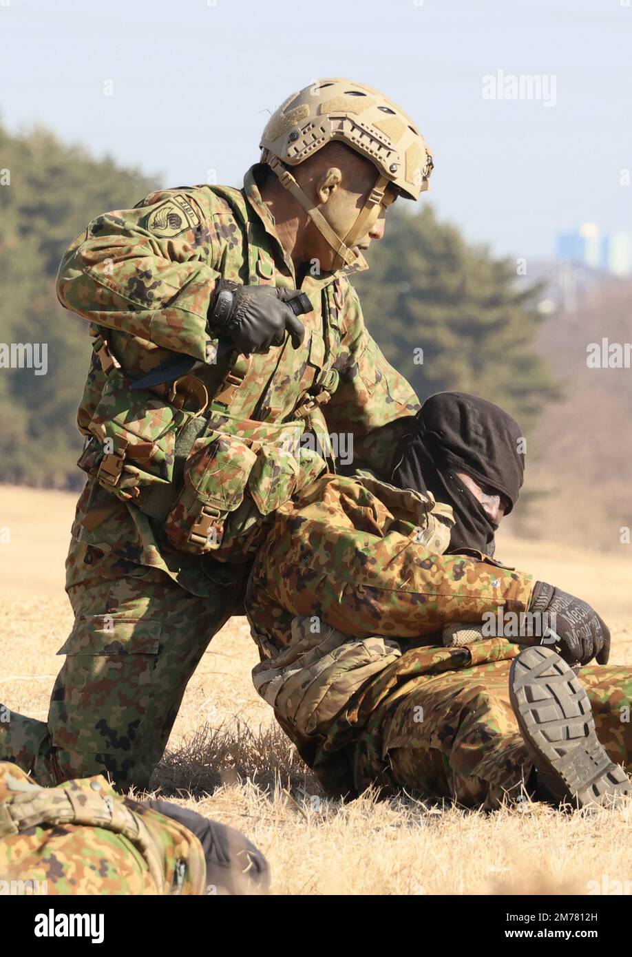 Narashino, Japan. 8th Jan, 2023. Japanese Ground Self Defense Forces ...