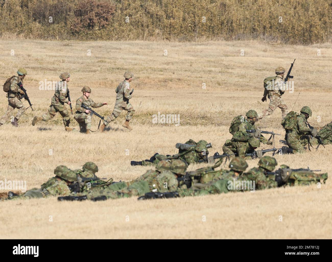 Narashino, Japan. 8th Jan, 2023. Japanese Ground Self Defense Forces ...