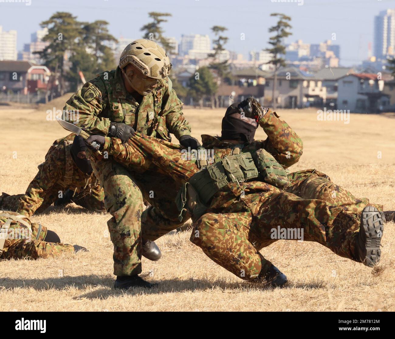 Narashino, Japan. 8th Jan, 2023. Japanese Ground Self Defense Forces ...