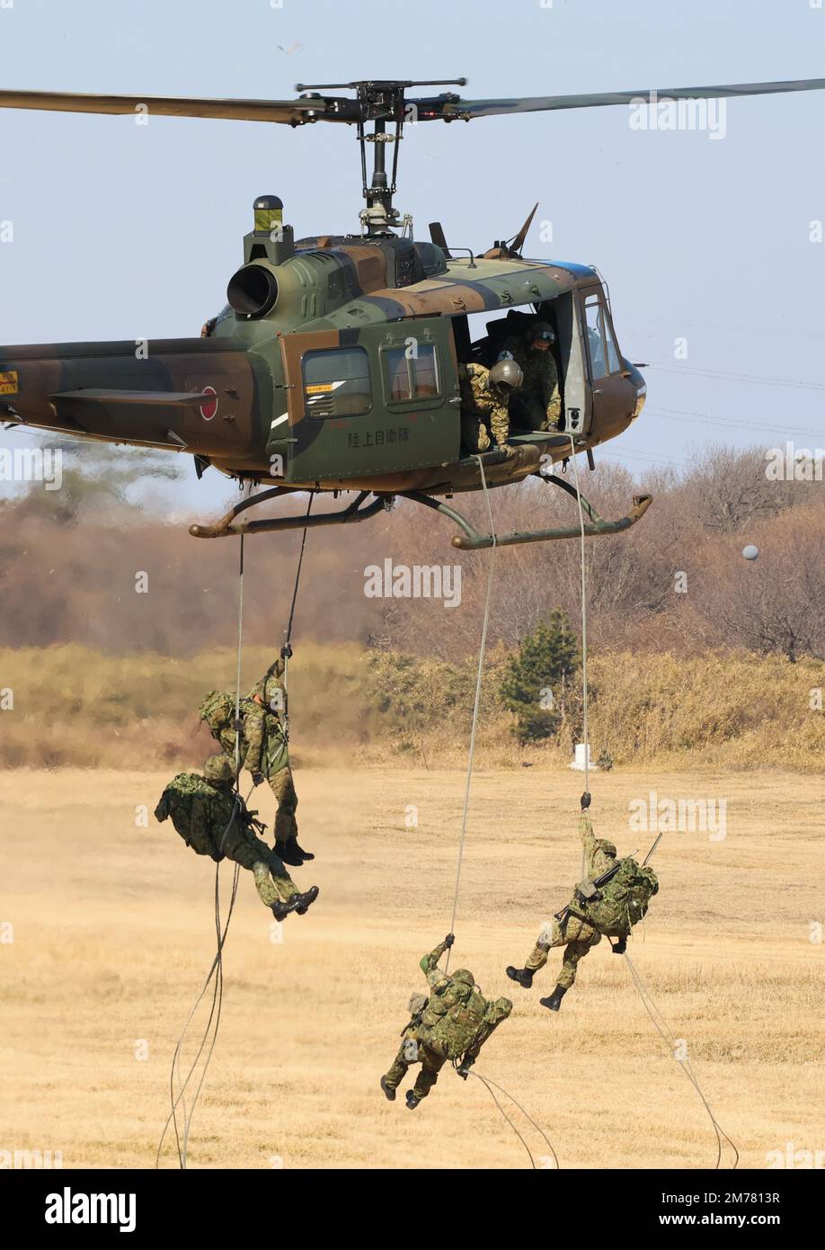 Narashino, Japan. 8th Jan, 2023. Japanese Ground Self Defense Forces ...