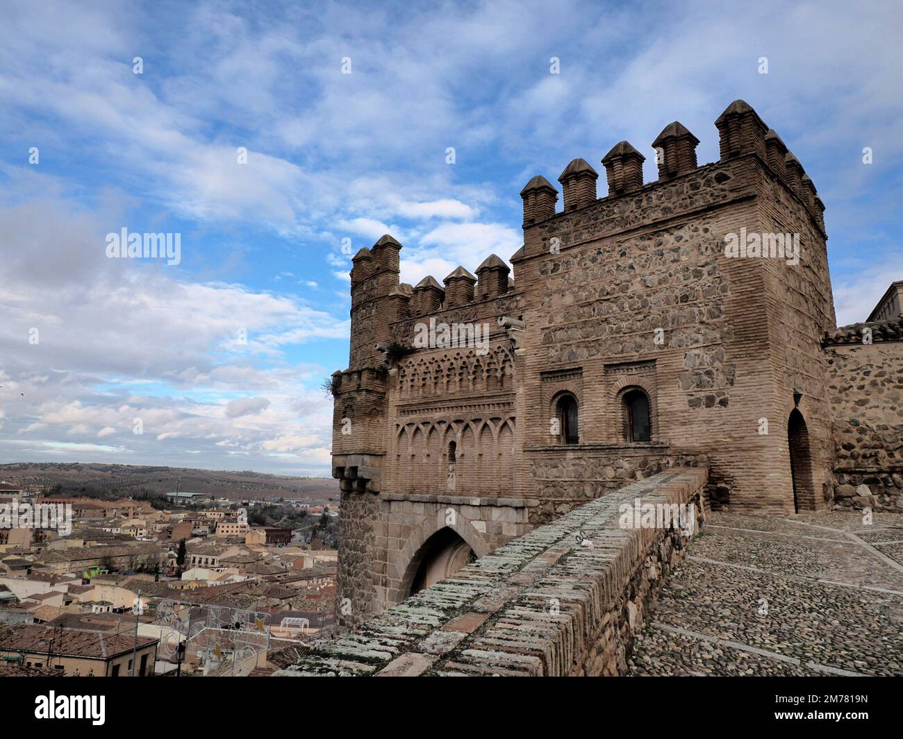 Toledo Aerial view of the medieval old town ( Unesco World Heritage ...