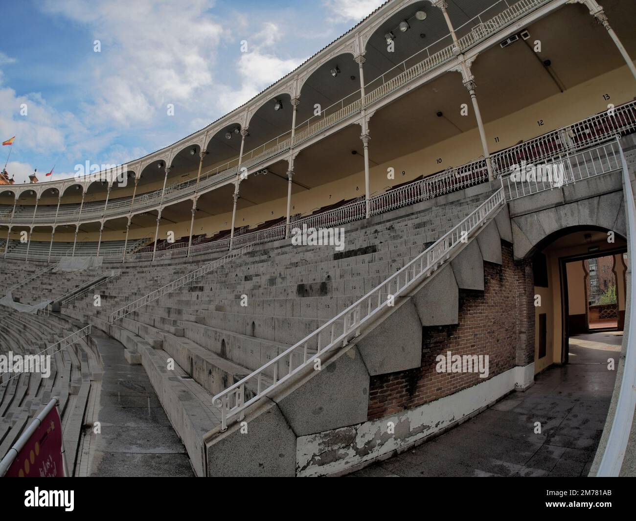 Plaza de toros de las ventas, Madrid, Spain bull fighting arena Stock ...