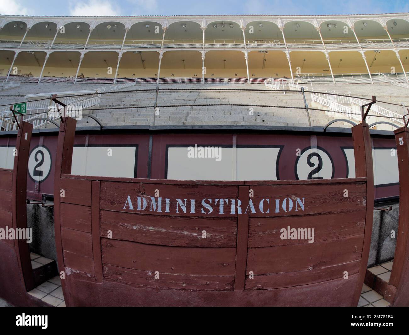 Plaza de toros de las ventas, Madrid, Spain bull fighting arena Stock ...