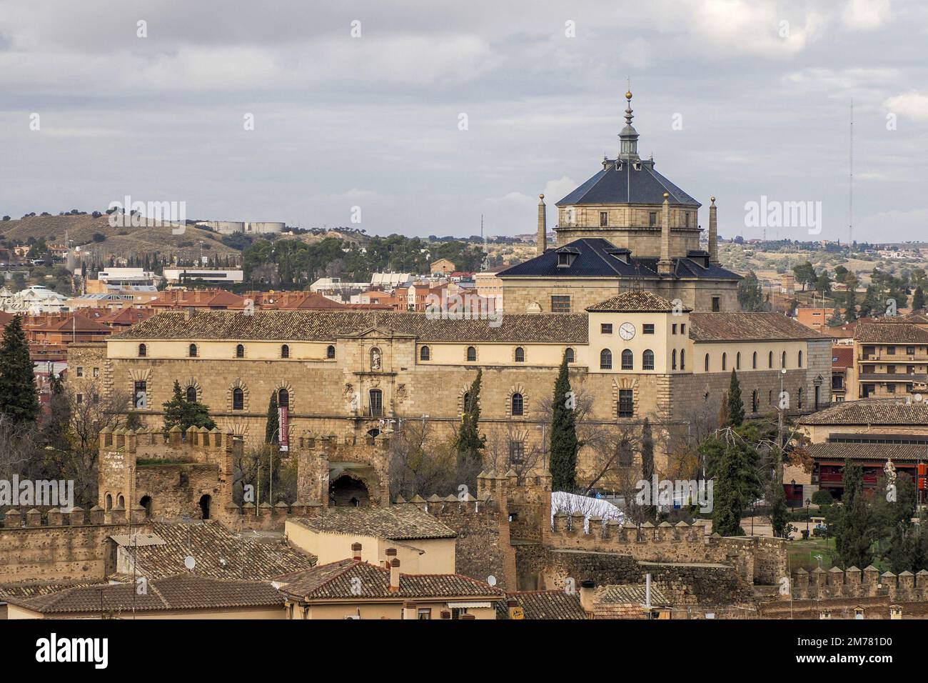 Toledo Aerial view of the medieval old town ( Unesco World Heritage ...