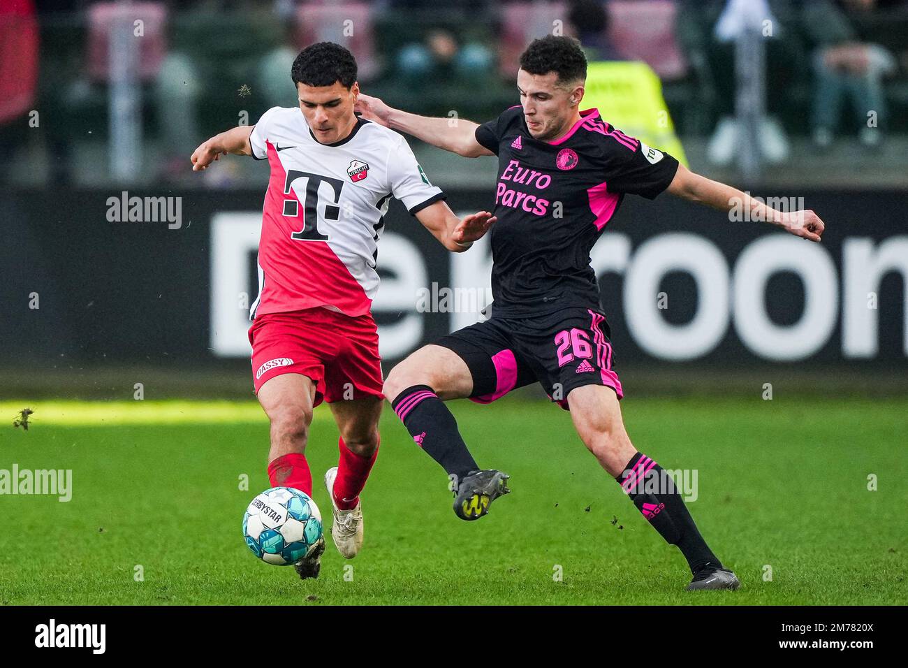 Utrecht - Can Bozdogan of FC Utrecht, Oussama Idrissi of Feyenoord ...