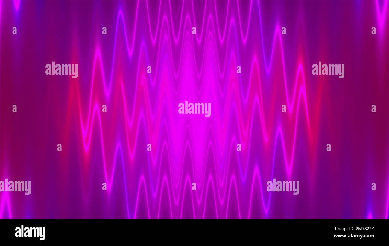 Violet wave neon. Computer generated 3d render Stock Photo - Alamy
