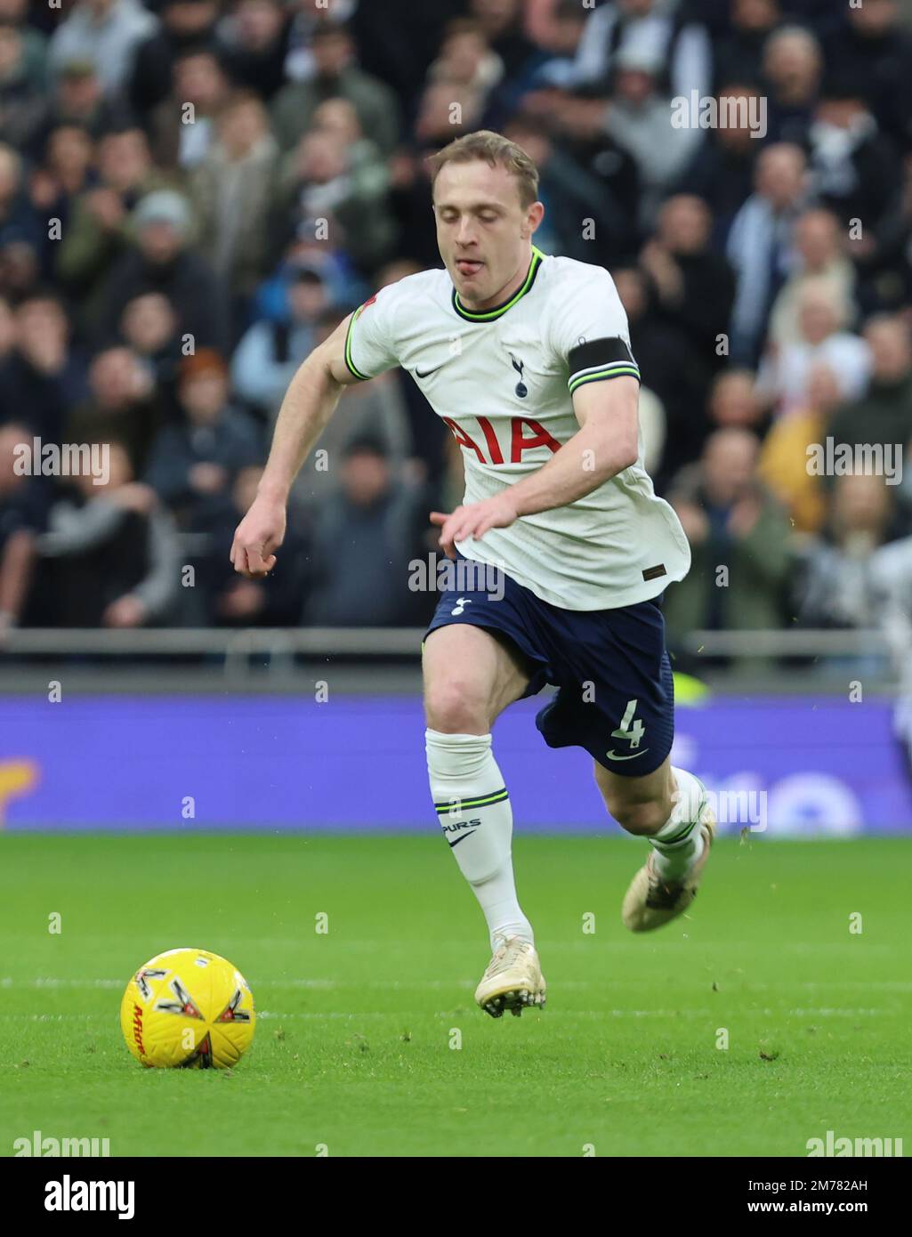 Tottenham Hotspur's Oliver Skipp during the FA Cup Third Round soccer ...