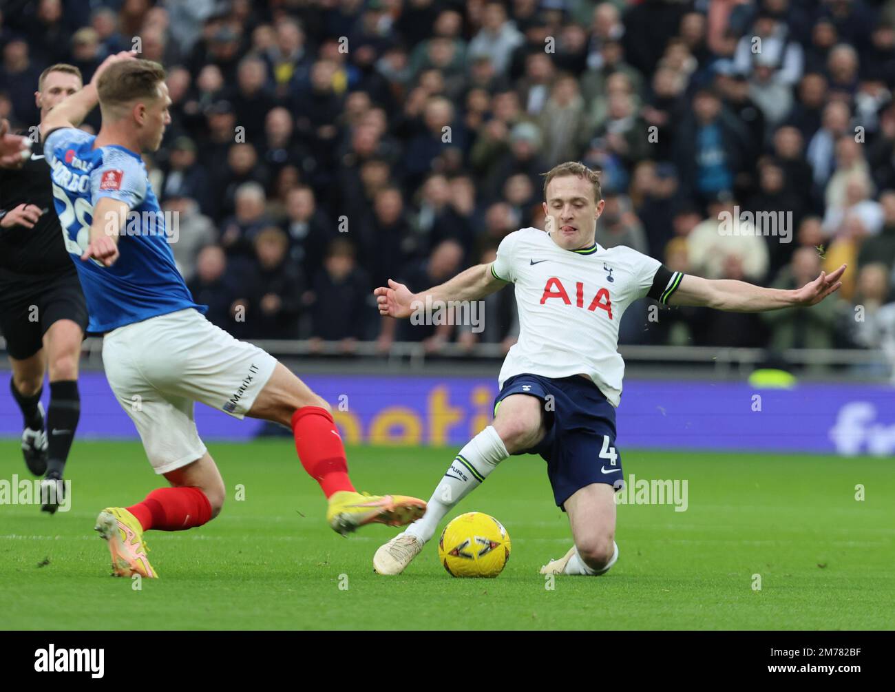 Tottenham Hotspur's Oliver Skipp during the FA Cup Third Round soccer ...