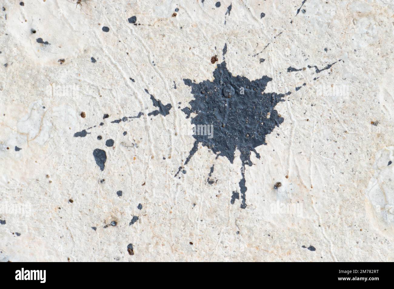 Splash of painting on concrete texture background Stock Photo - Alamy