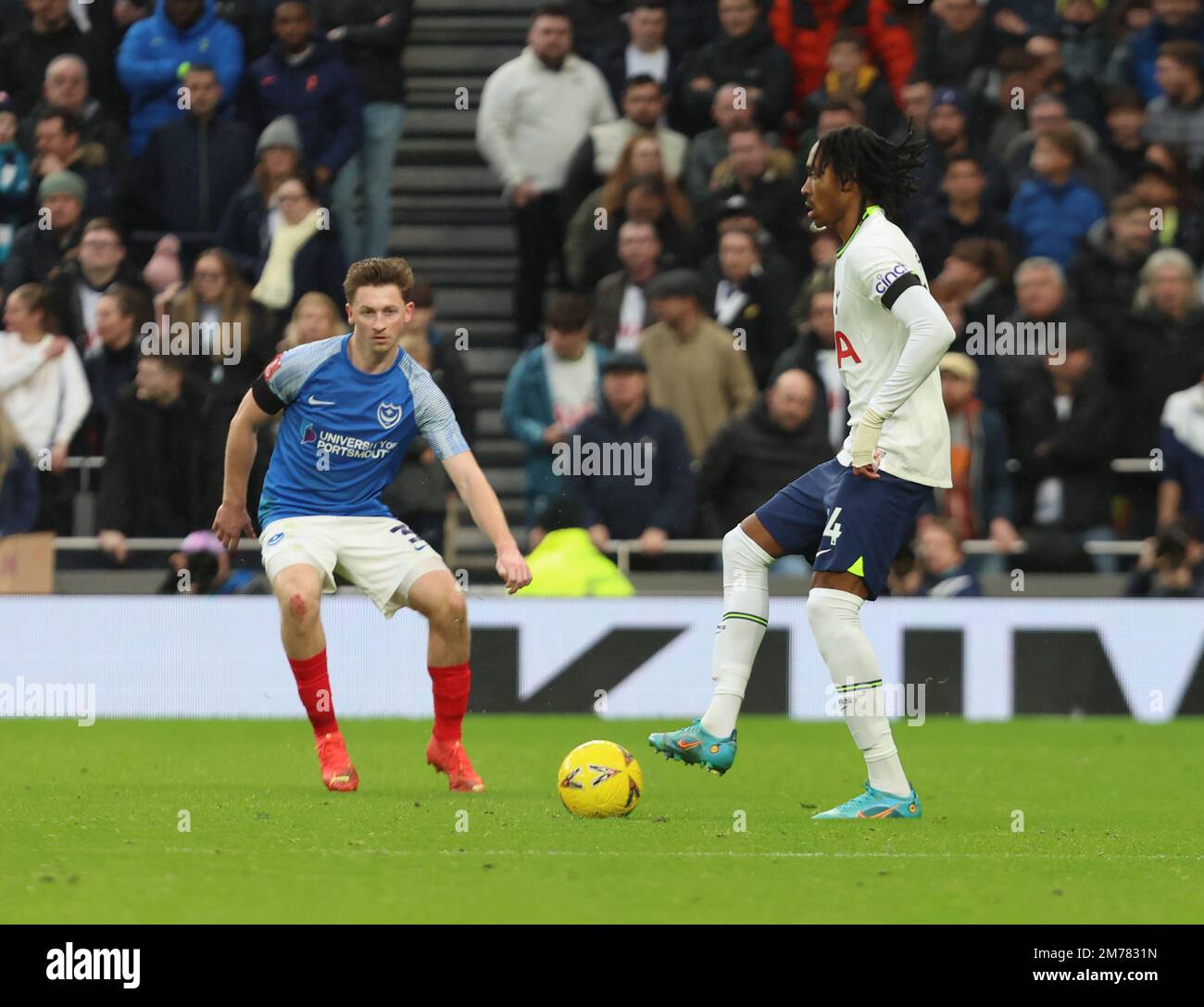 Tottenham Hotspur's Djed Spence during the FA Cup Third Round soccer ...