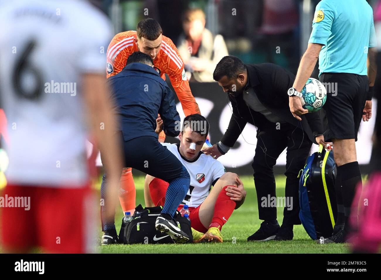 UTRECHT - Tasos Douvikas of FC Utrecht during the Dutch premier league ...
