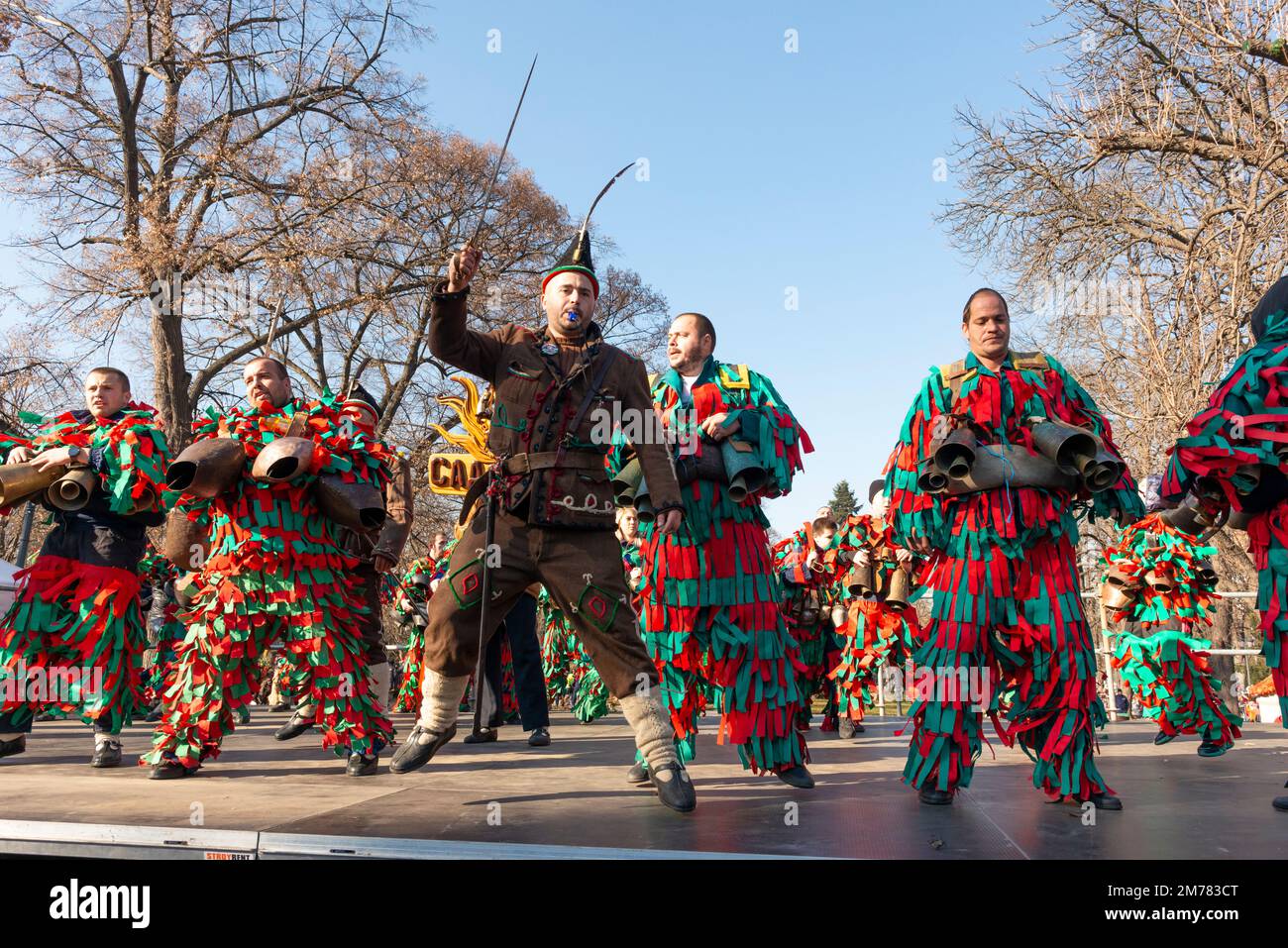 Kukeri dancers hi-res stock photography and images - Alamy