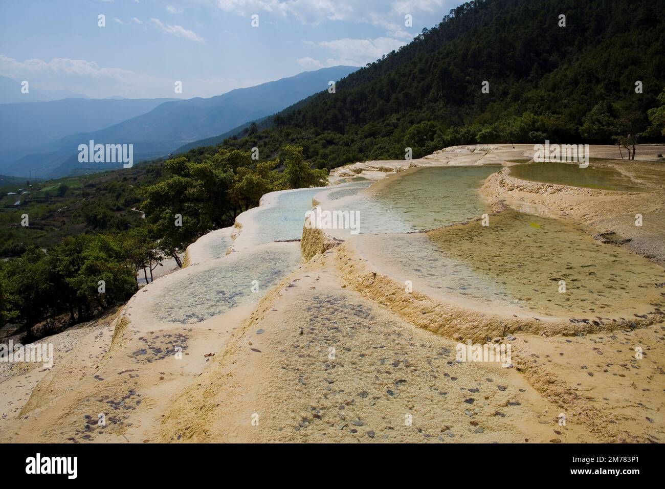 Baishui Terrace of Yunnan Stock Photo - Alamy