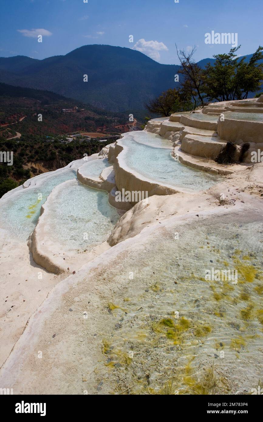 Baishui Terrace of Yunnan Stock Photo - Alamy