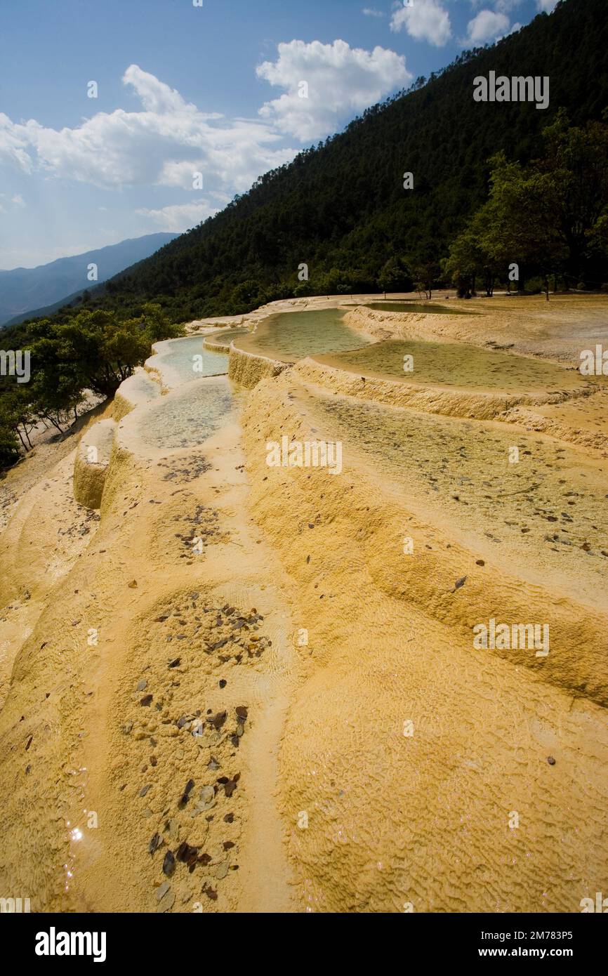 Baishui Terrace of Yunnan Stock Photo - Alamy