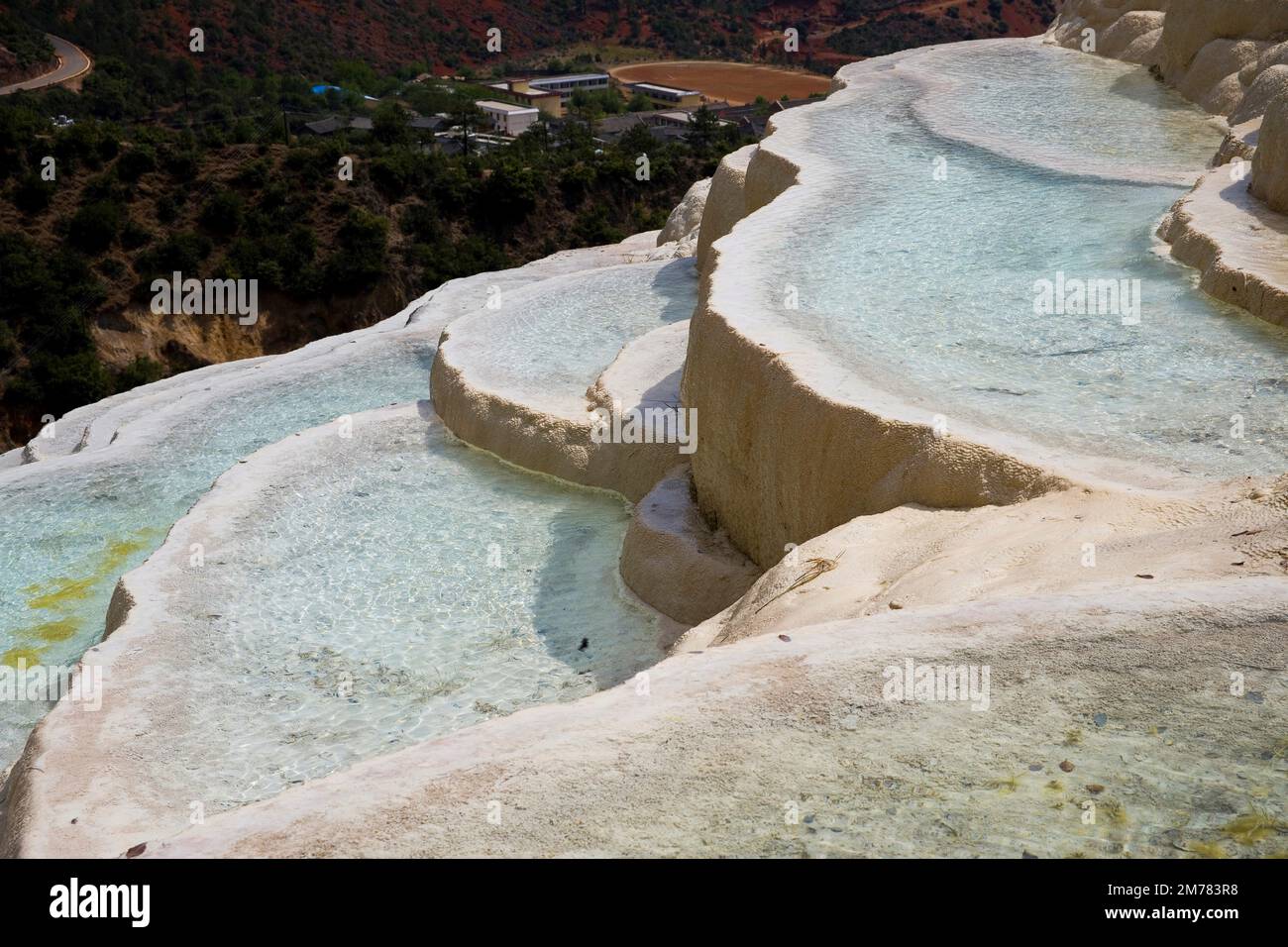 Baishui Terrace of Yunnan Stock Photo - Alamy