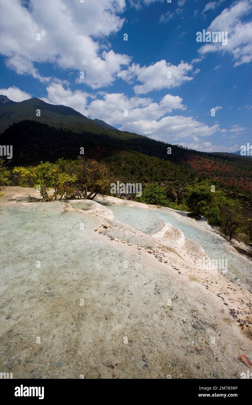 Baishui Terrace of Yunnan Stock Photo - Alamy