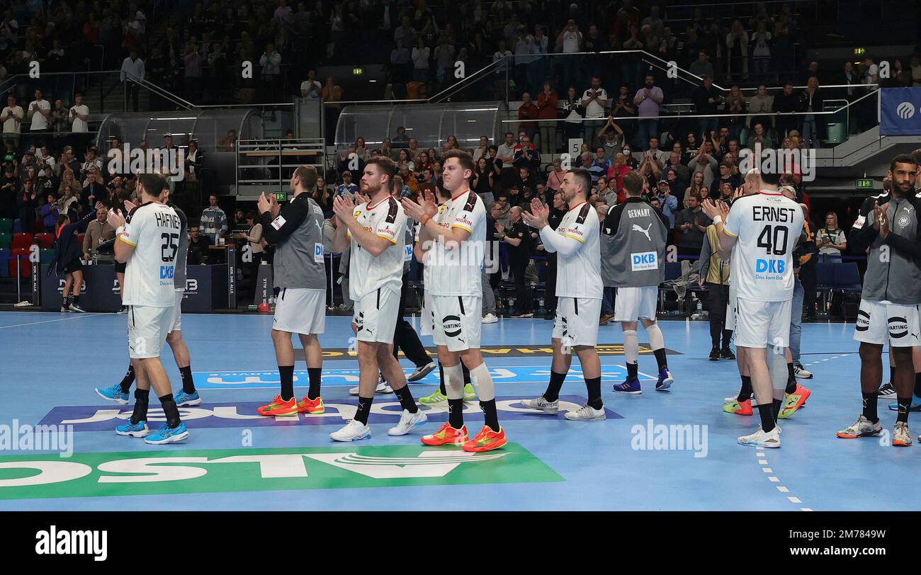 firo: 07.01.2023, handball: Landerspiel test match Manner, men Germany ...