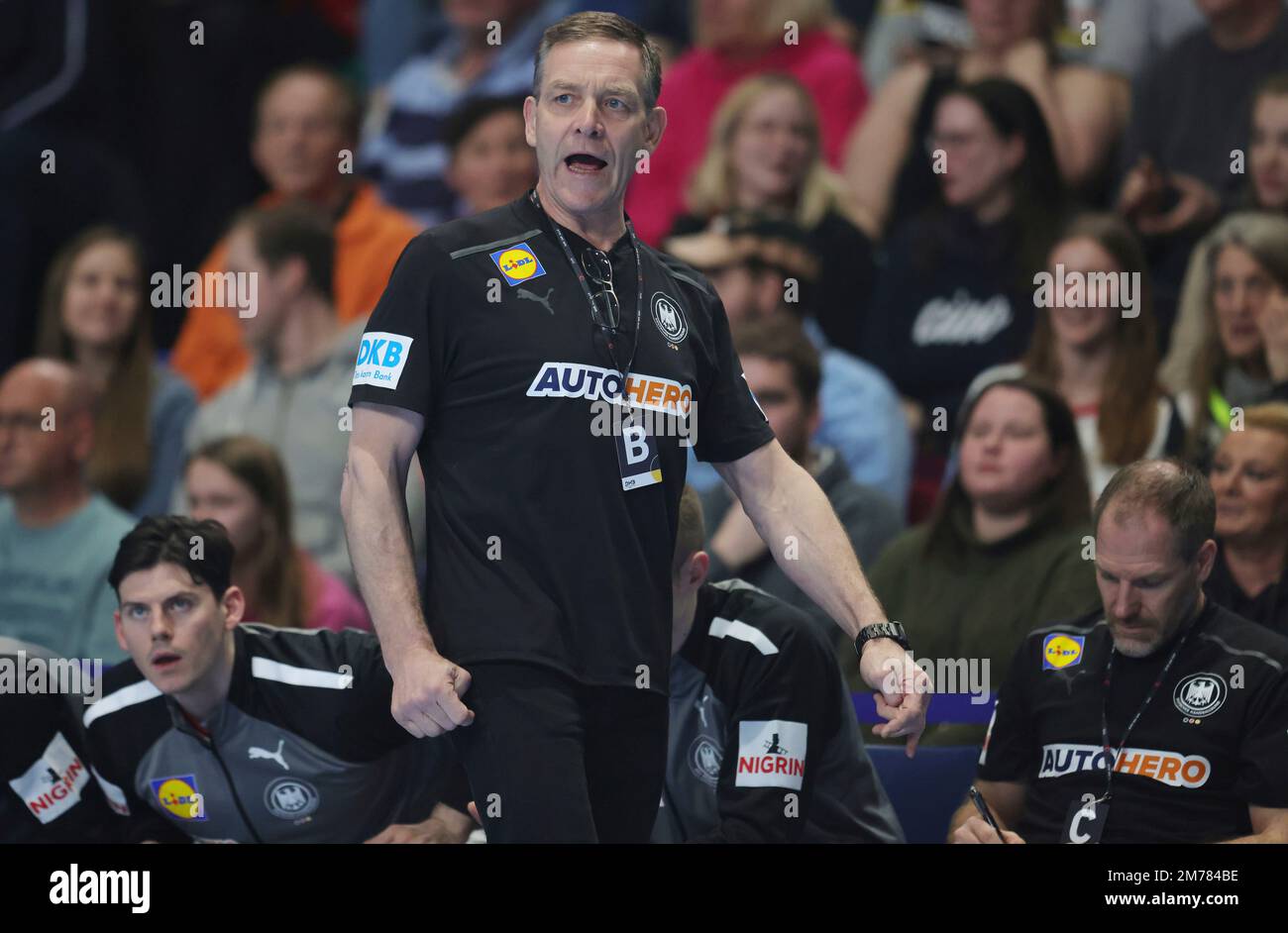 Bremen, Deutschland. 07th Jan, 2023. firo: 07.01.2023, handball ...