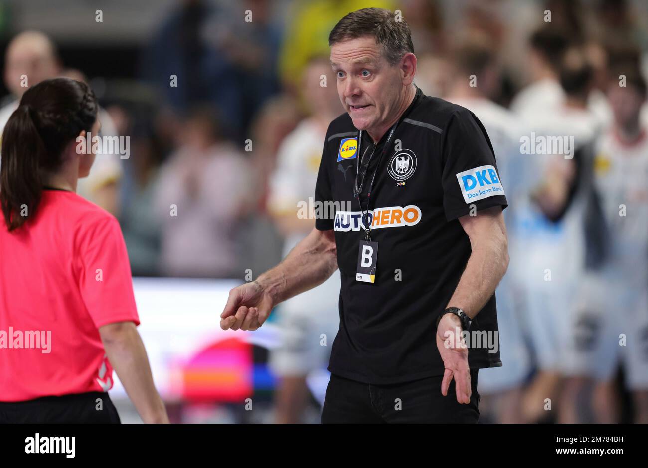 Bremen, Deutschland. 07th Jan, 2023. firo: 07.01.2023, handball ...