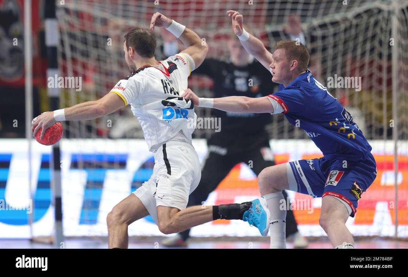 Bremen, Deutschland. 07th Jan, 2023. firo: 07.01.2023, handball ...