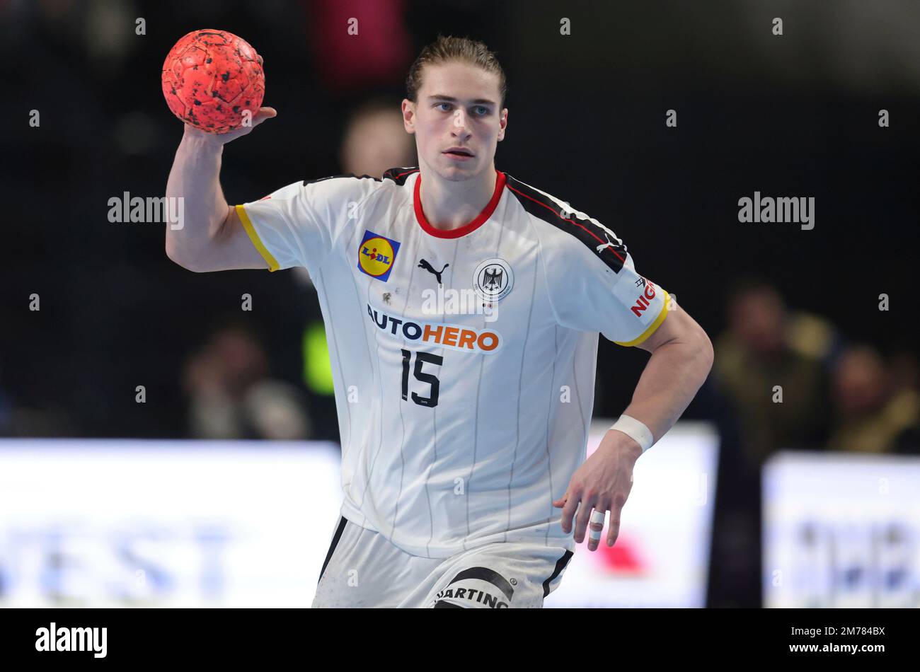 Bremen, Deutschland. 07th Jan, 2023. firo: 07.01.2023, handball ...