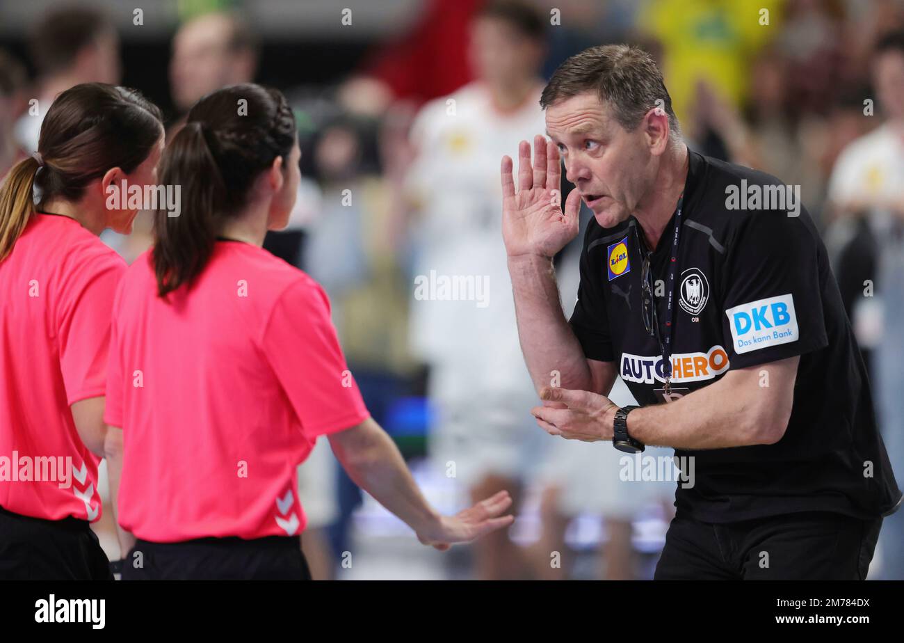 Bremen, Deutschland. 07th Jan, 2023. firo: 07.01.2023, handball ...