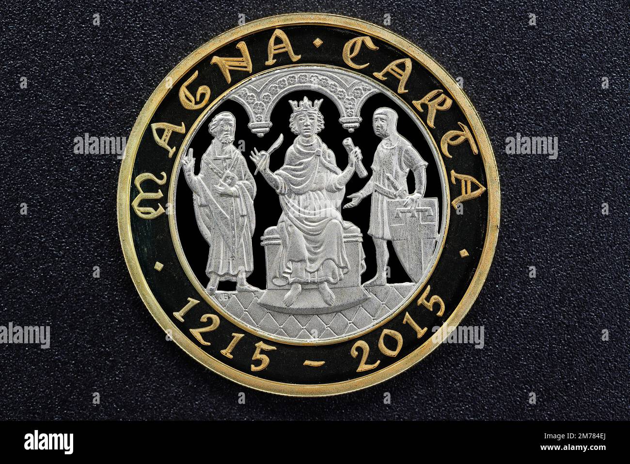 A Premium proof commemorative £2 coin celebrating 800 years of the ...