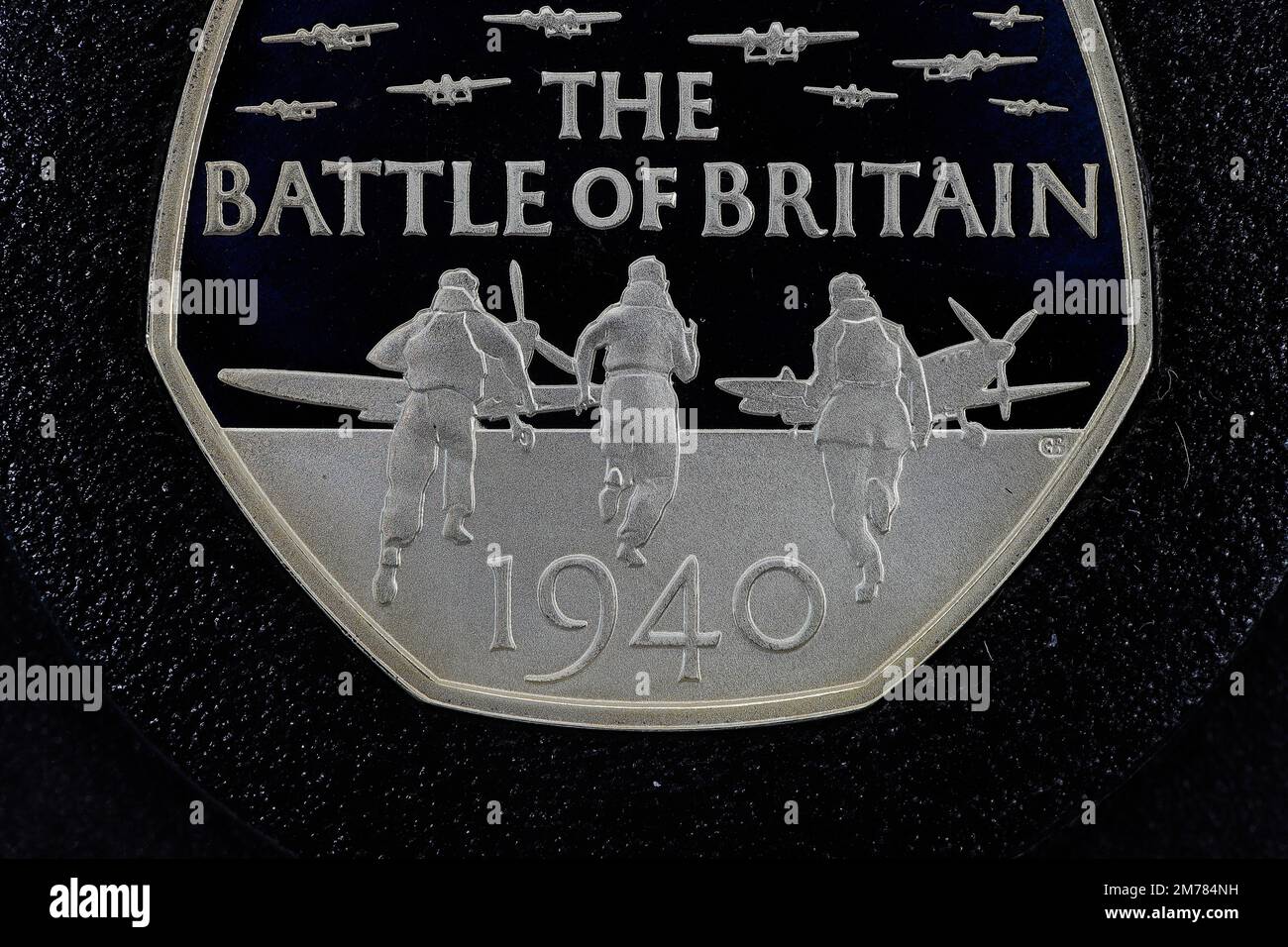 Silver proof 50p hi-res stock photography and images - Alamy