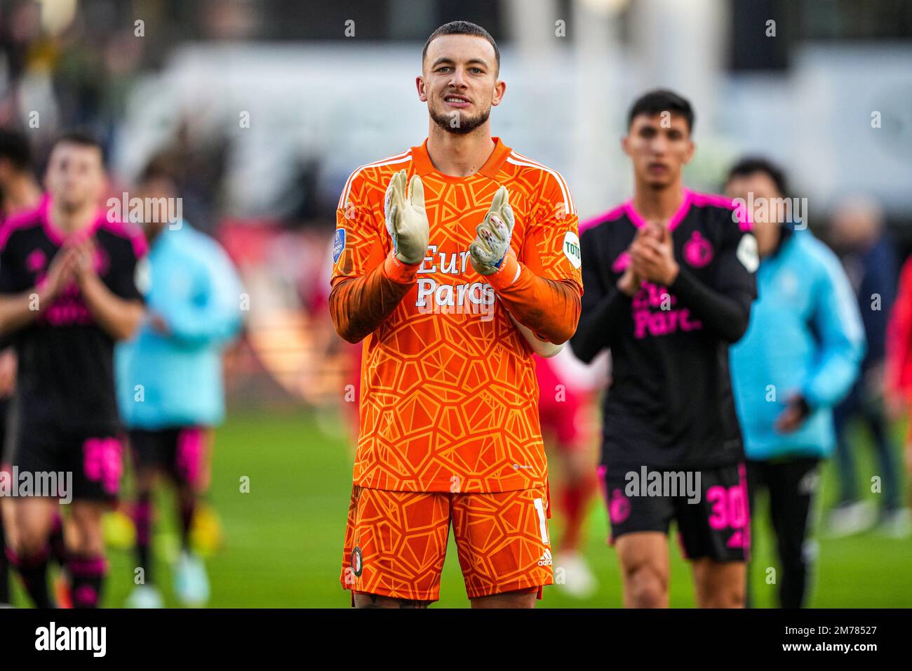Utrecht - Feyenoord keeper Justin Bijlow during the match between FC ...