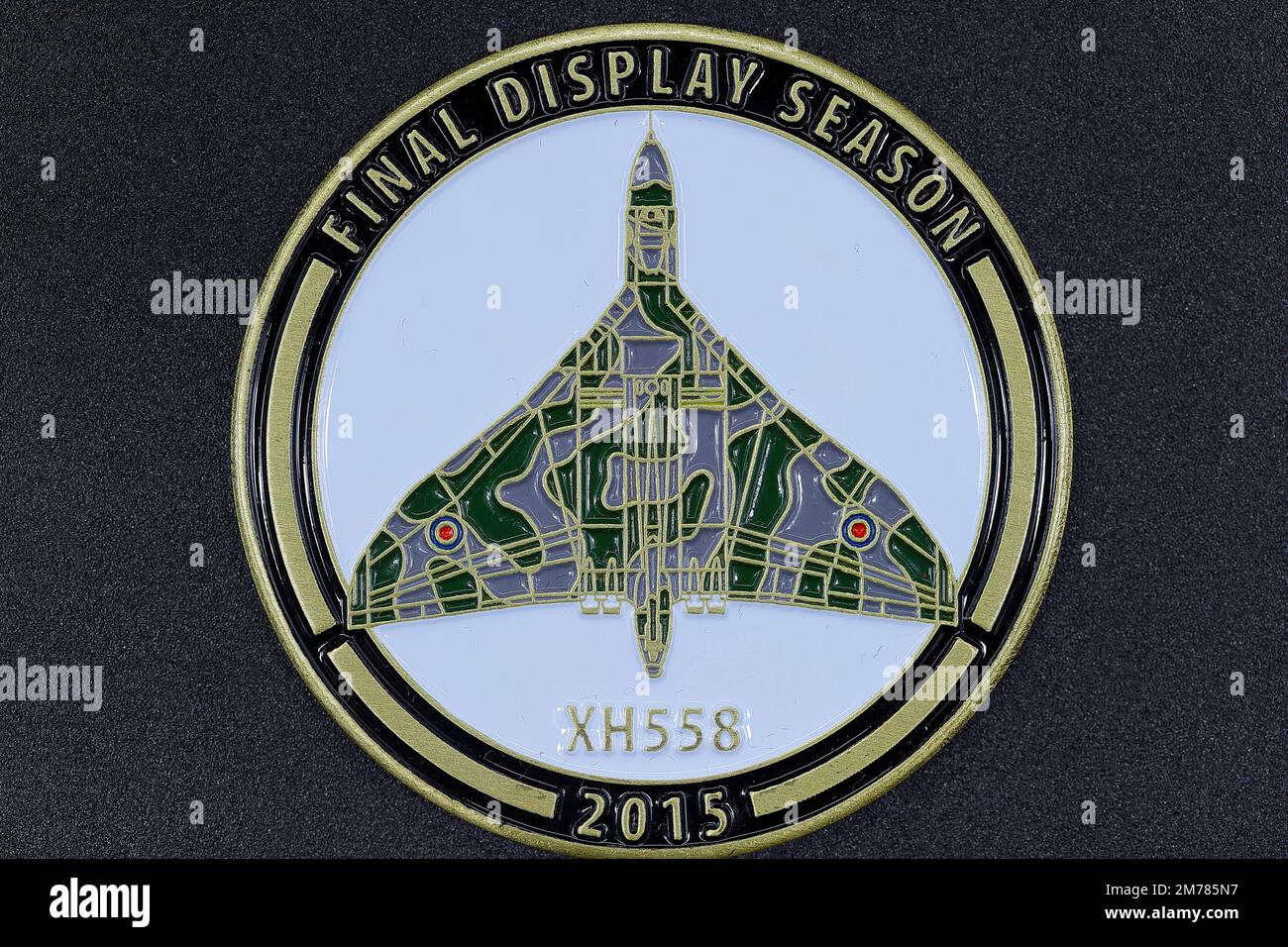 Commemorative medal for the final flying display of the Avro Vulcan ...