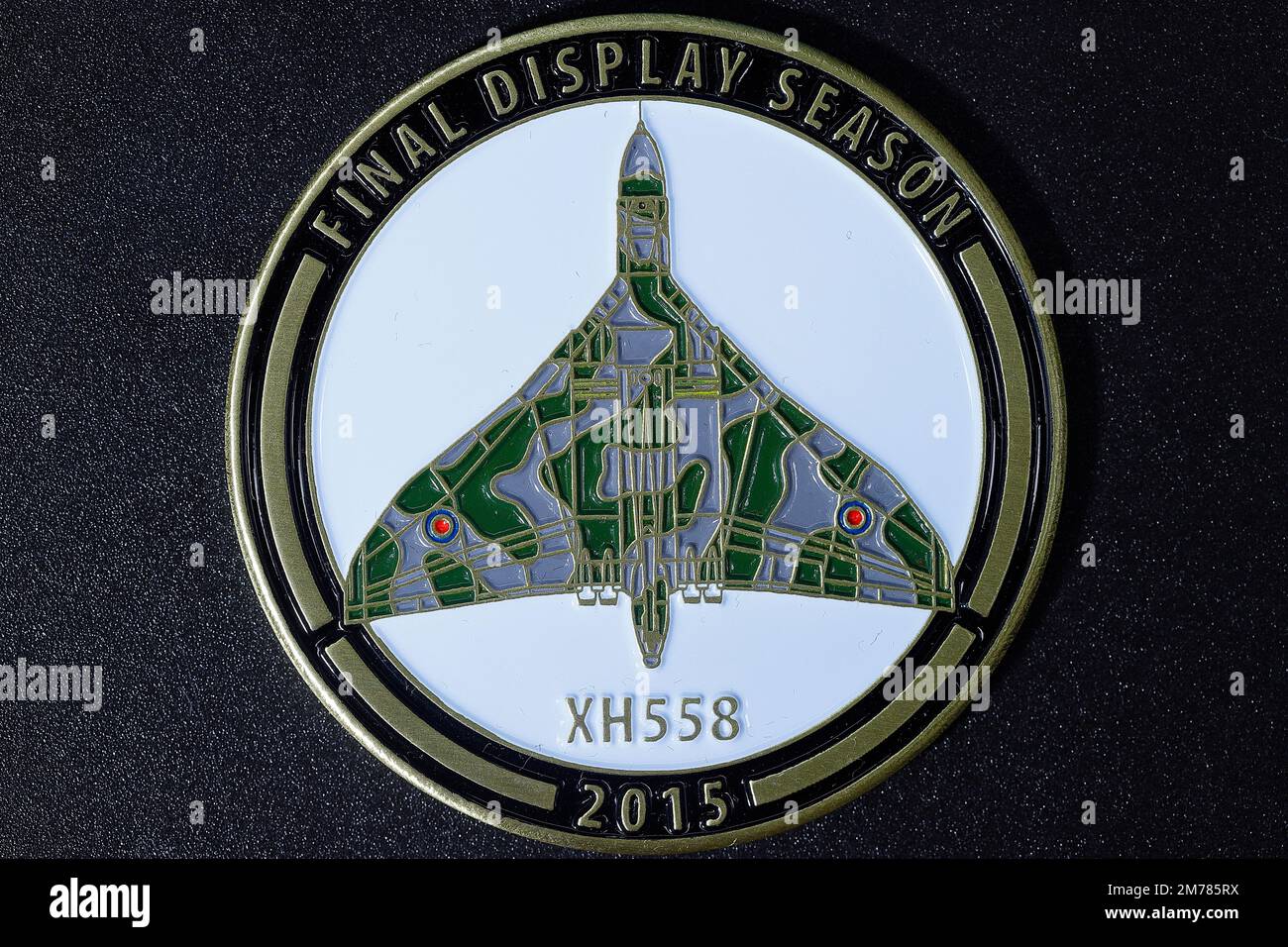Commemorative medal for the final flying display of the Avro Vulcan ...