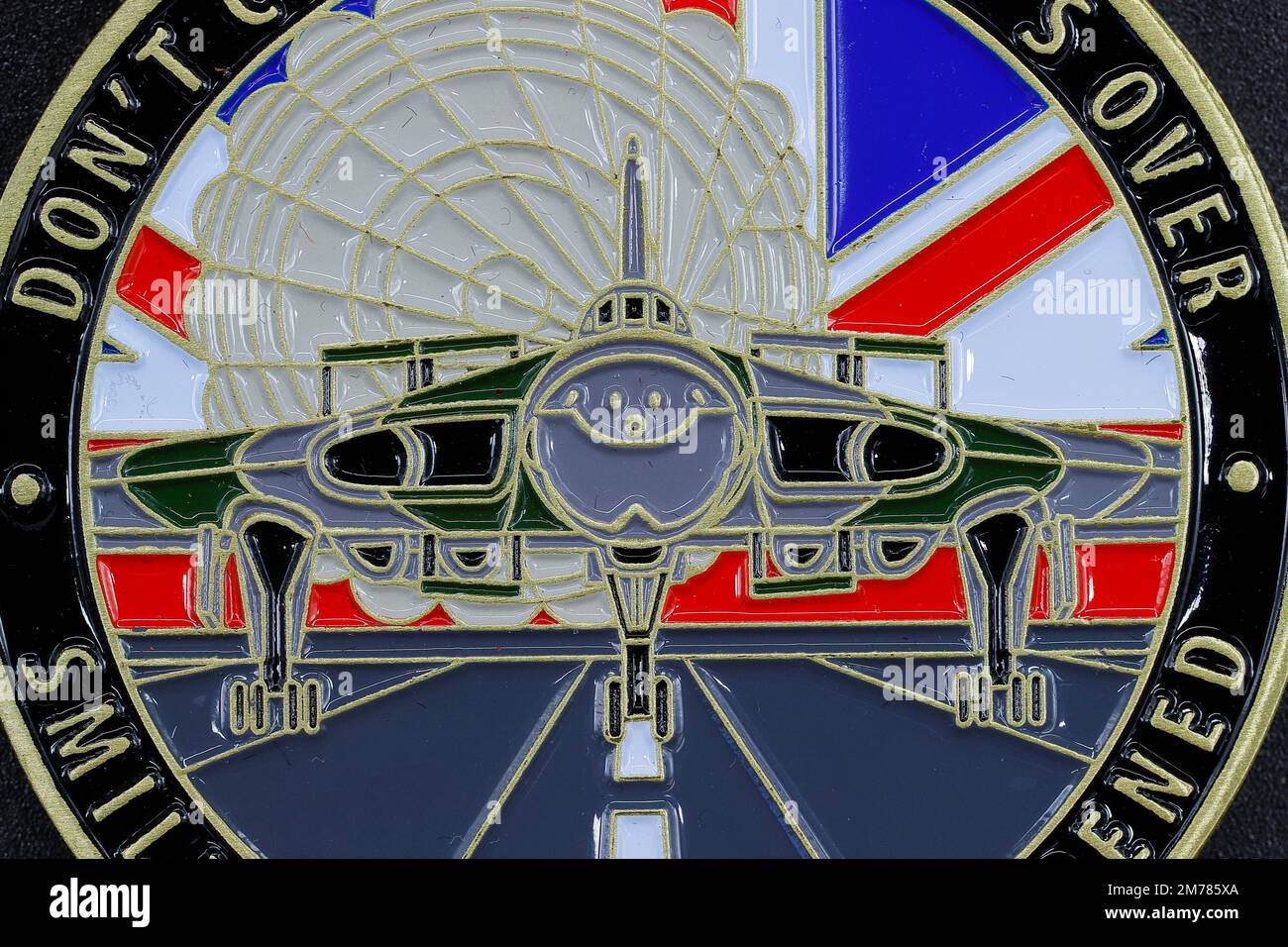 Commemorative medal for the final flying display of the Avro Vulcan ...