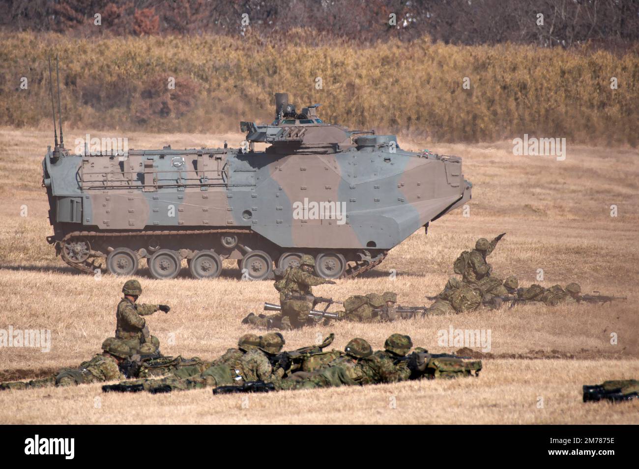 Narashino, Japan. 08th Jan, 2023. Japan's Ground Self-Defense Force's ...