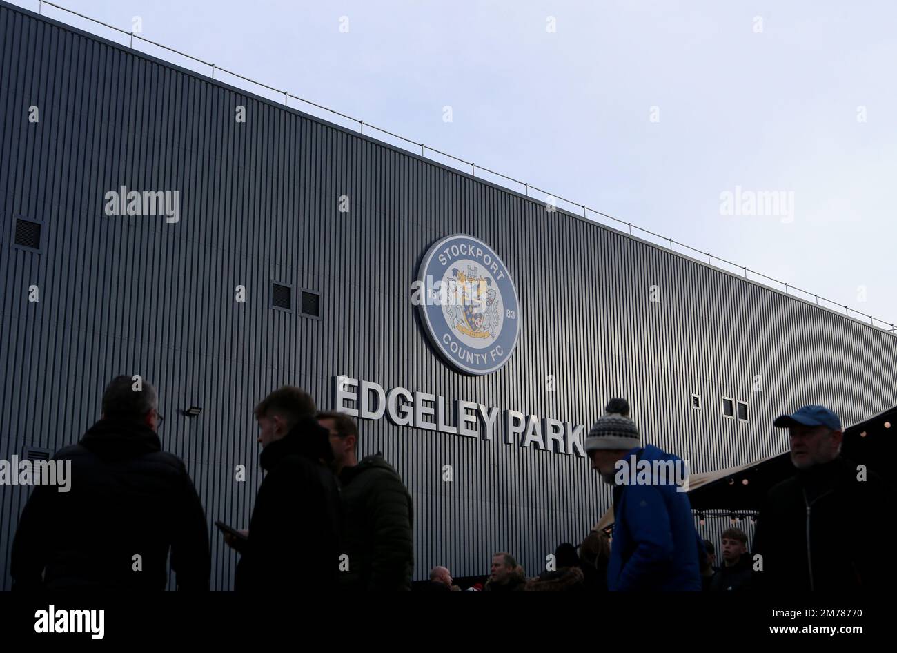 Edgeley park outside hi-res stock photography and images - Alamy