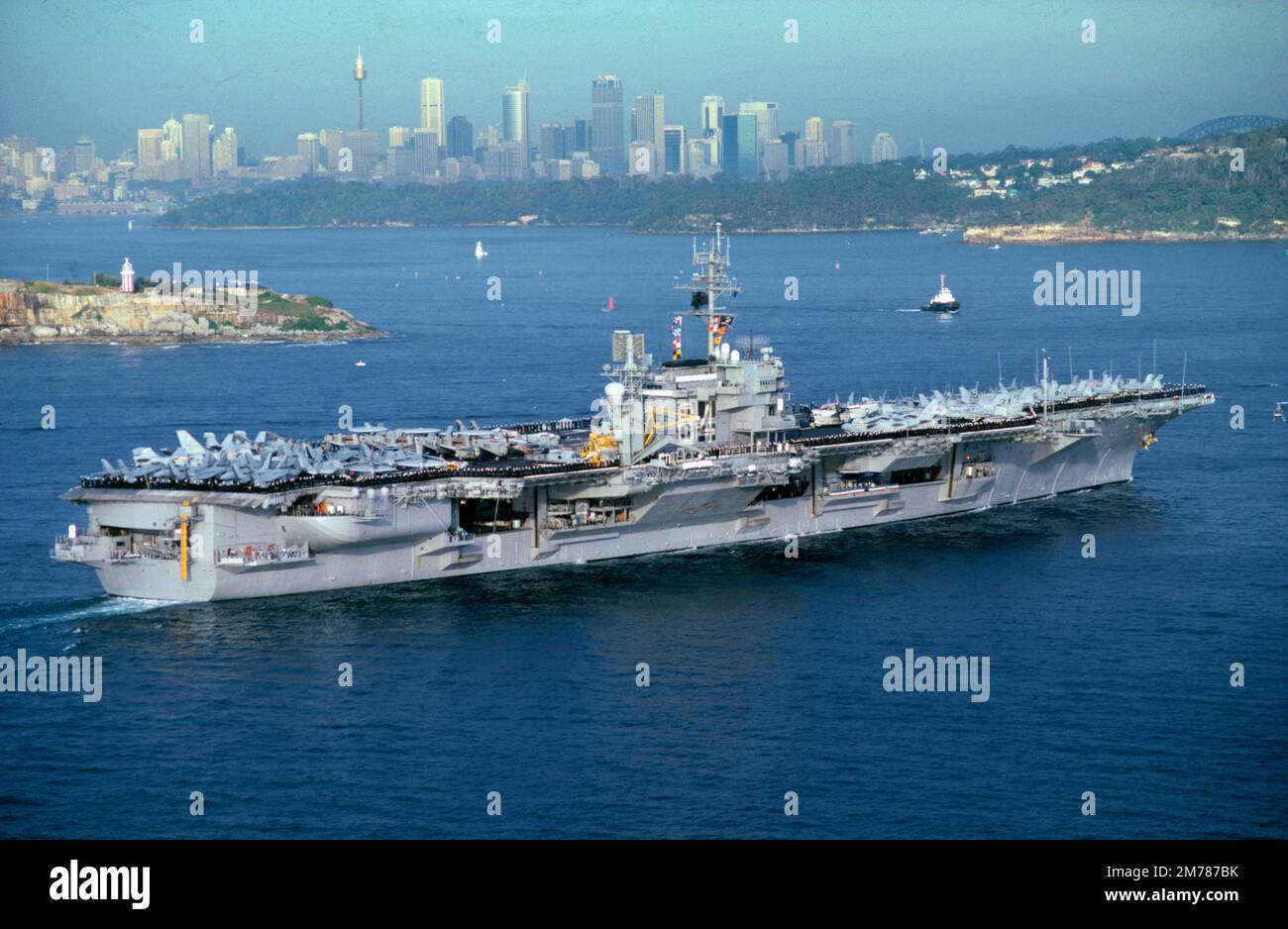 USS Constellation (CV-64), a Kitty Hawk-class supercarrier, was the ...