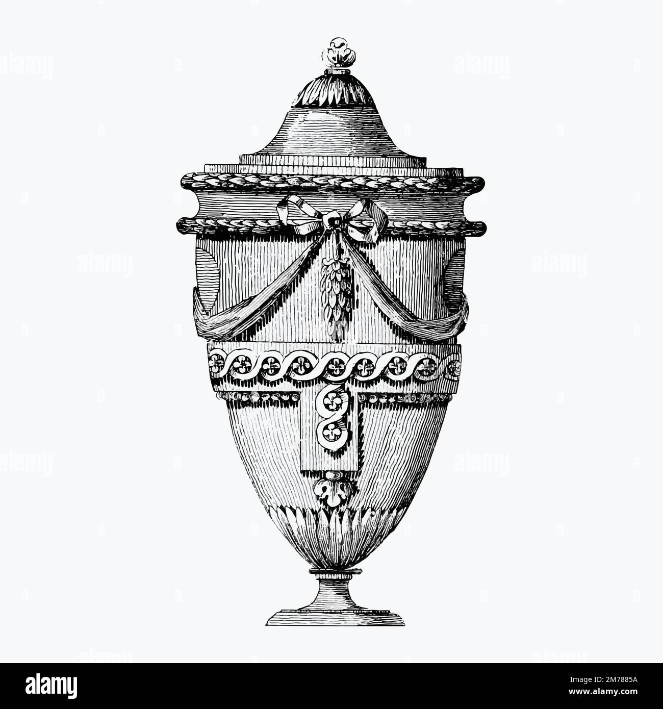 Vintage Victorian style urn engraving Stock Vector Image & Art - Alamy