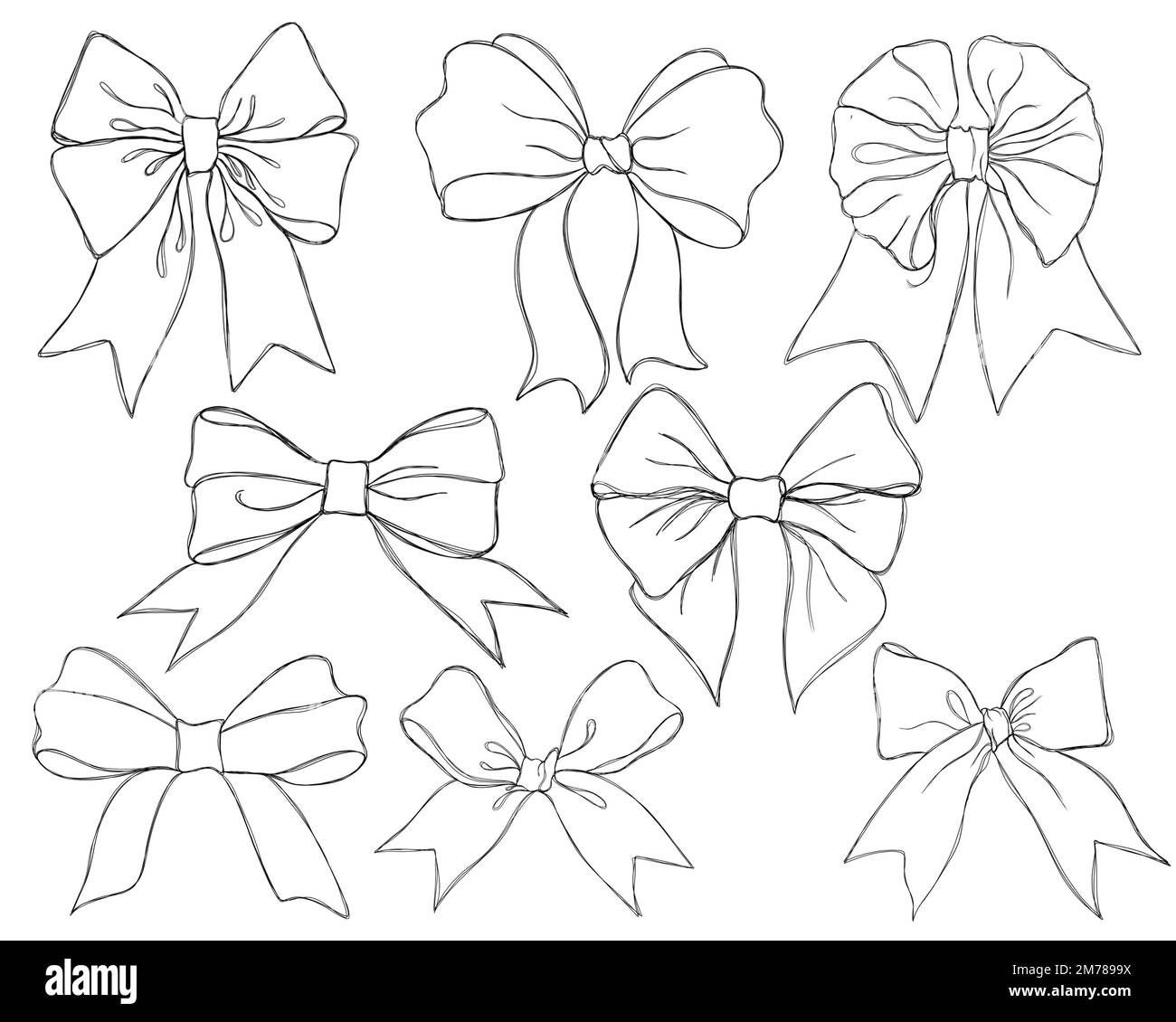 Serpentine bow Black and White Stock Photos & Images - Alamy